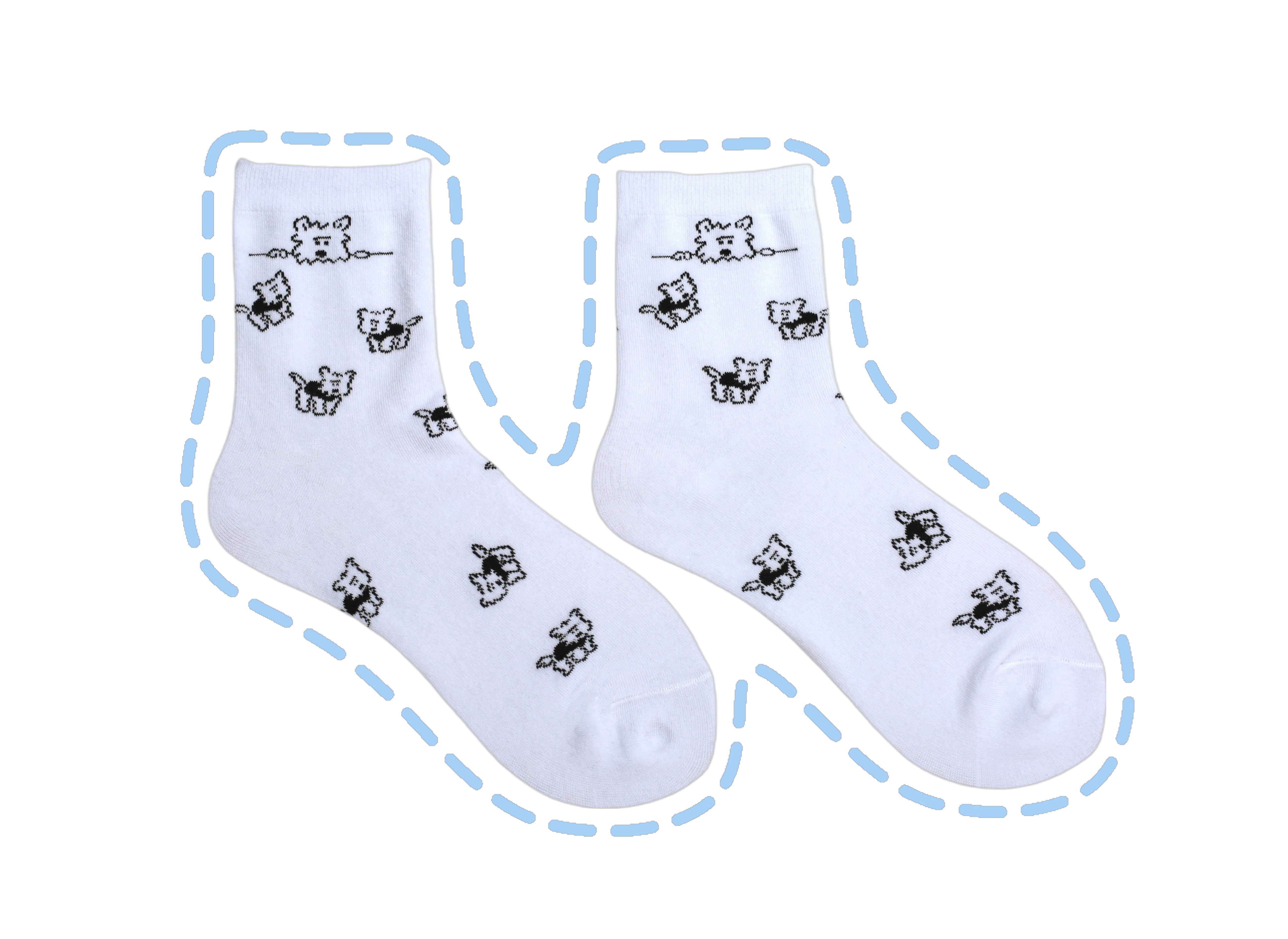All-Over Dog Pattern - 2 Packs – My Socks